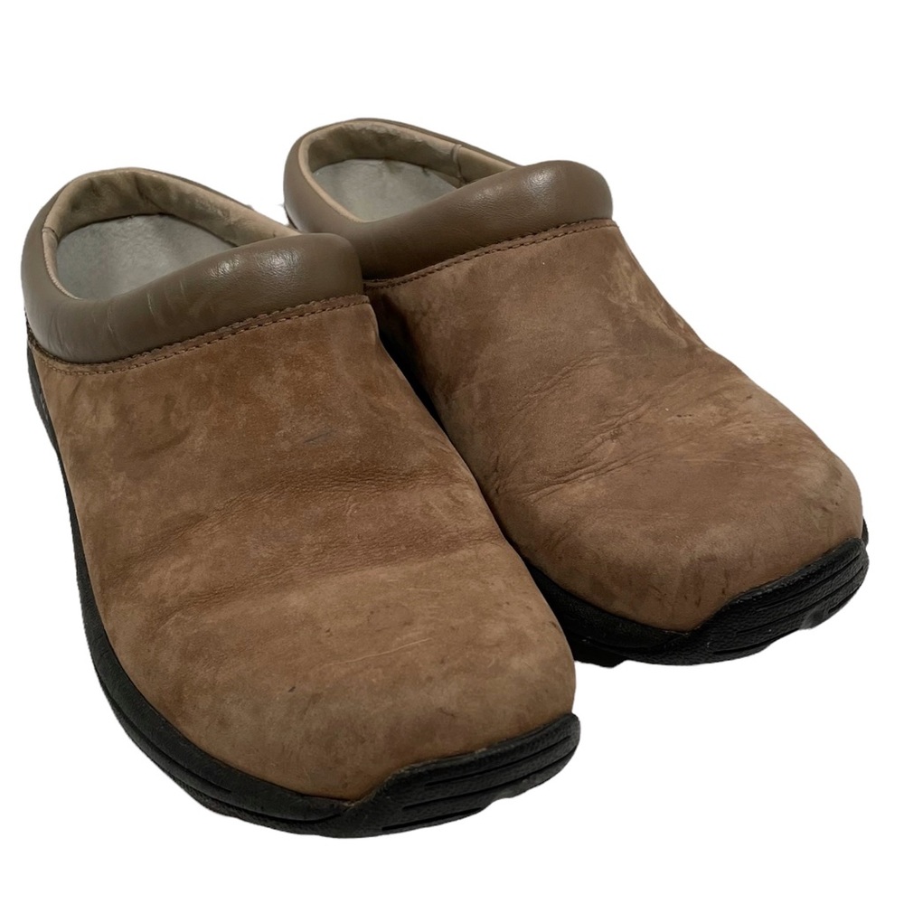 Merrell Suede Encore Groove Performance Mules Brown S… - Gem